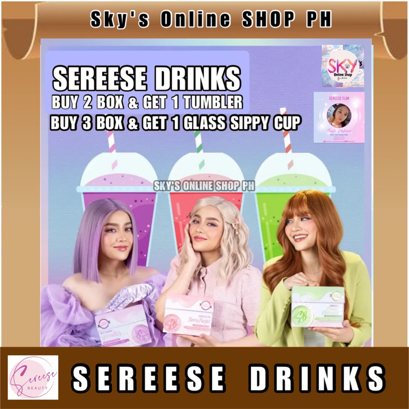 Sereese Slim by Sereese Beauty Slimming Drinks by Reese Regua | Shopee ...