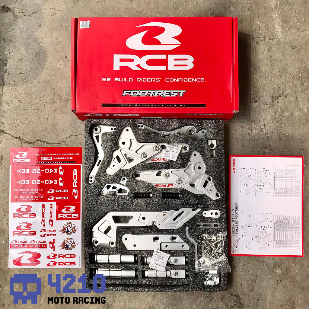 RCB FULL SHIFTER S3 for SUZUKI RAIDER 150 (SILVER) | Shopee Philippines