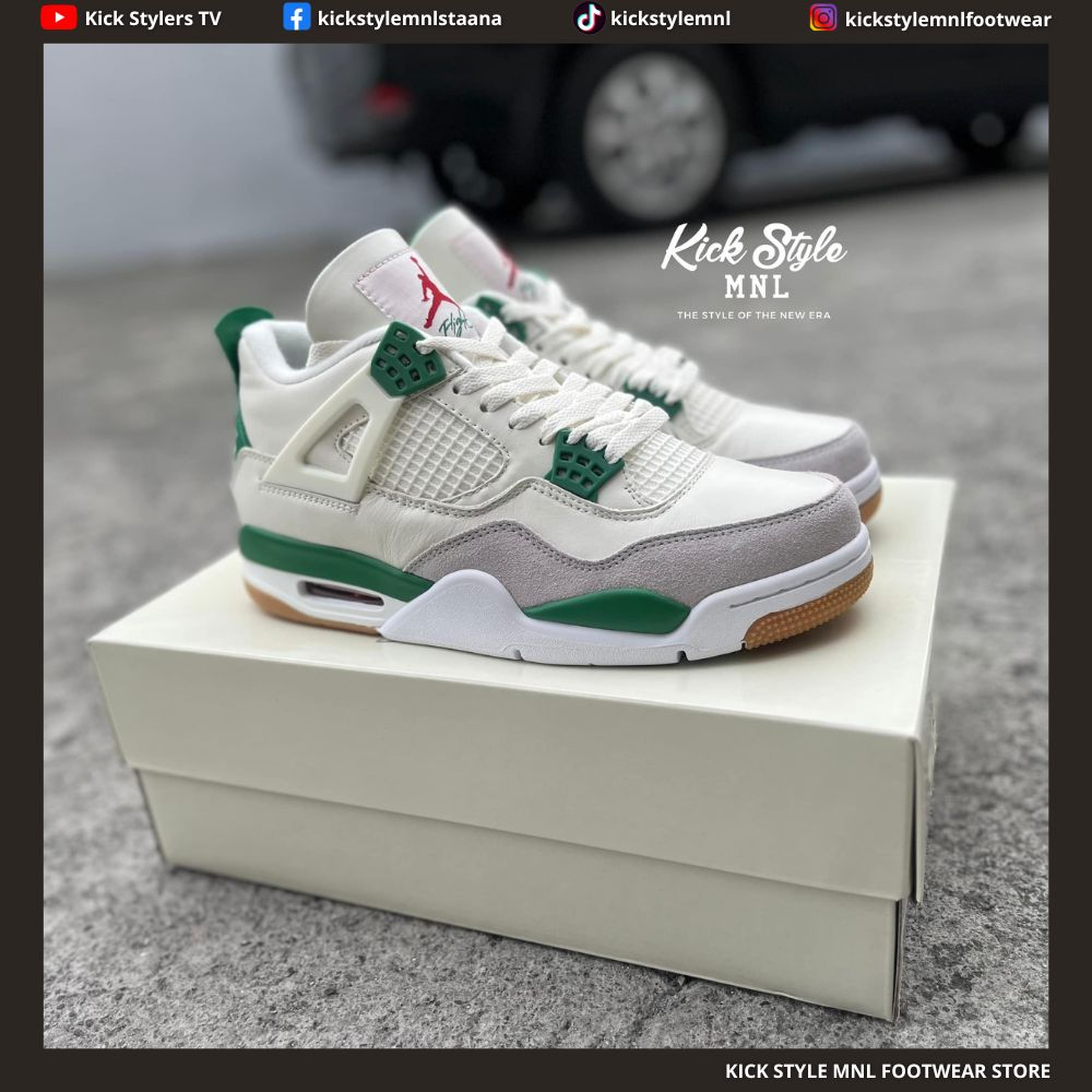 J4 x SB [Pine Green] - M&W Casual Low Cut Sneaker Shoes (UA H12 BATCH ...