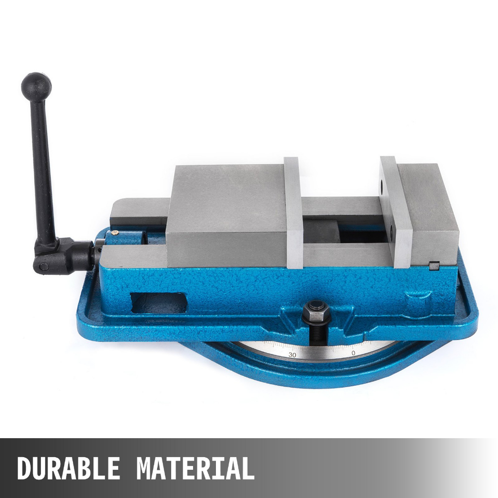 Milling Machine Lockdown Vise Swivel Hardened Bench Vice With 360 ...
