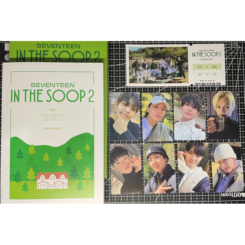 Seventeen In The Soop 2 Photobook and Video on Demand VOD Special Gift Photocards | Shopee ...