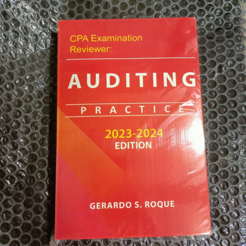 Auditing Problems 2023 - 2024 edition By Roque | Shopee Philippines