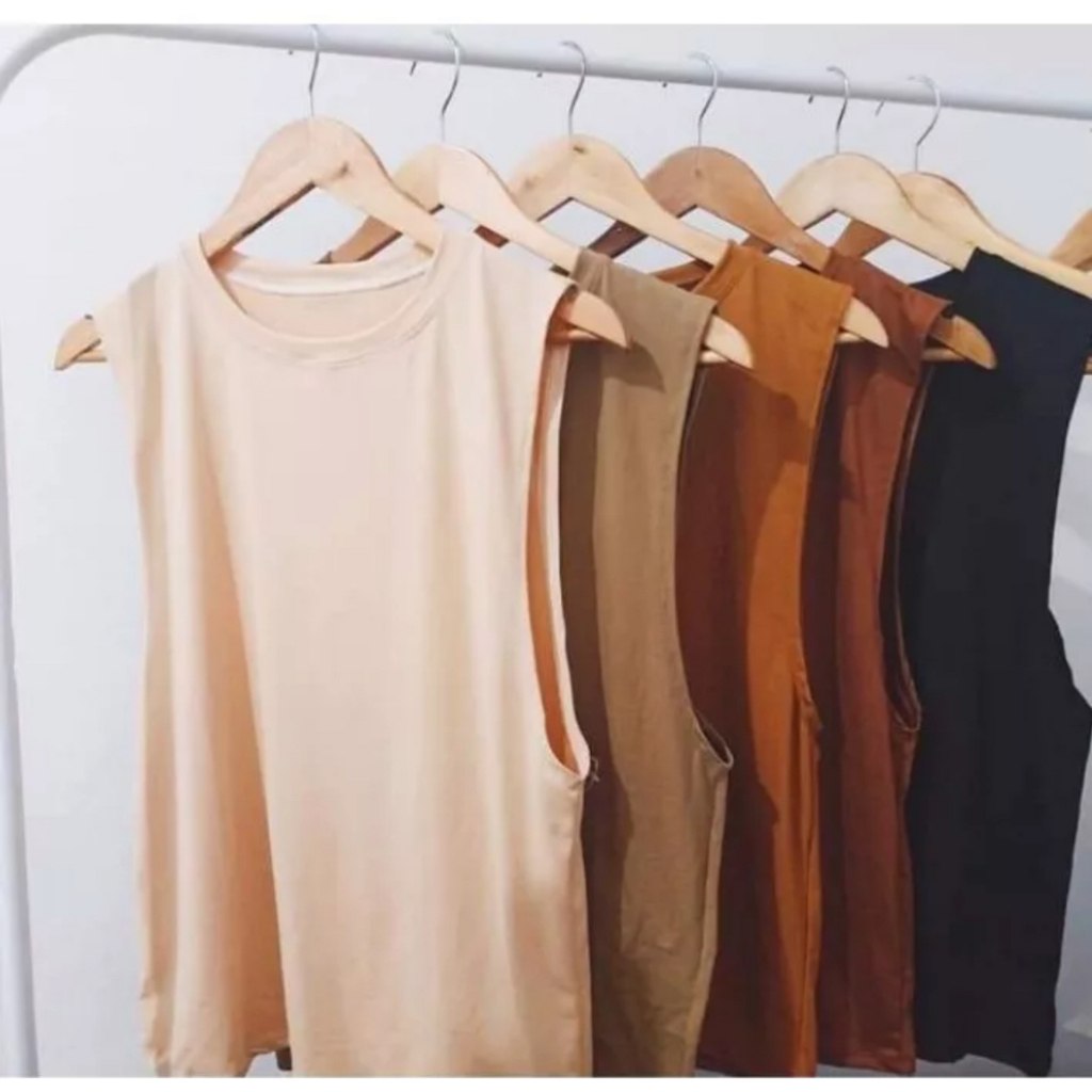 Fashion Muscle Tee Plain Sando for Men | Shopee Philippines