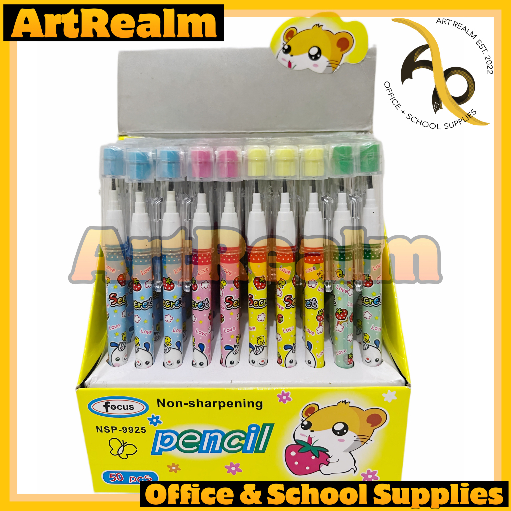 Focus Magic Pencil / Non-Sharpening Pencil [SOLD PER PIECE] | Shopee ...
