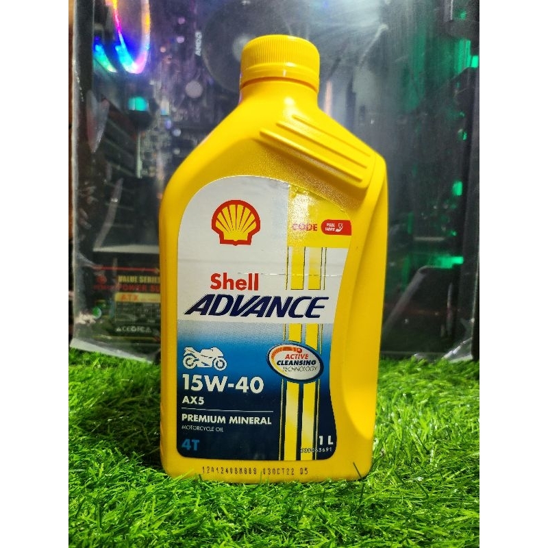SHELL| Advance 15W-40 AX5 | 800ml | | Shopee Philippines