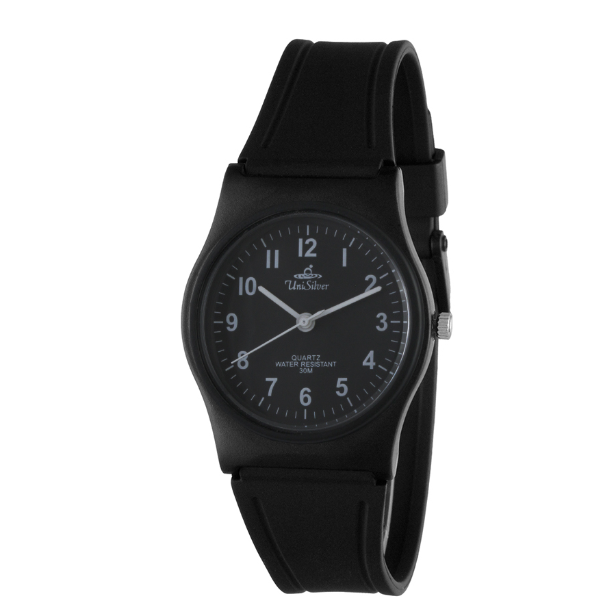 UniSilver TIME women's Analog Rubber Black watch KW4653-1006 | Shopee ...