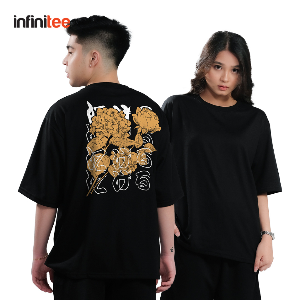 Infinitee Flower Street Inspired Oversized T Shirt For Men Women ...