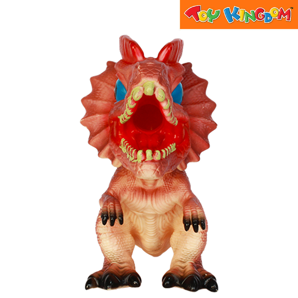 Stomp and Chomp Dilophosaurus Red Dino Figure | Shopee Philippines