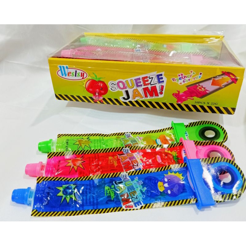 Weslsy Squeeze Jam 30pcs | Shopee Philippines
