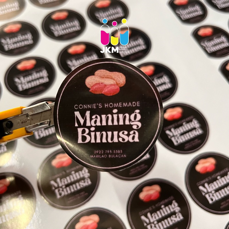 Sticker Label ( 1 PESO PER PIECE ) | Shopee Philippines