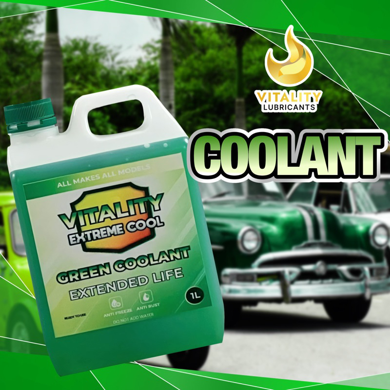 Vitality Coolant READY TO USE (Extreme Cool) Green Coolant for ...