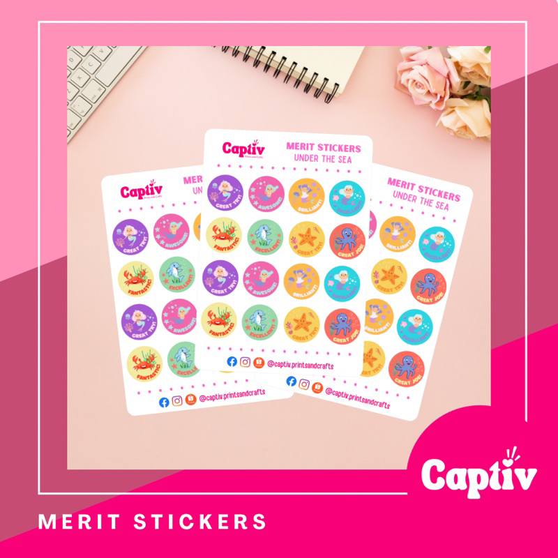 Merit Sticker | Reward Sticker | Shopee Philippines