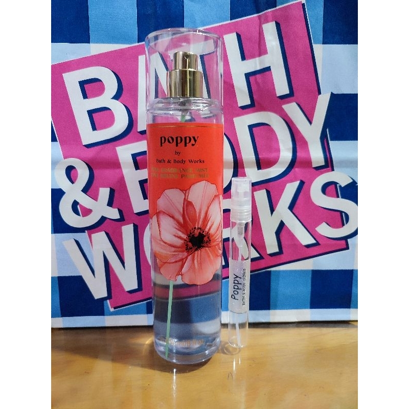 Bath & Body Works Poppy 10ML ONLY | Shopee Philippines