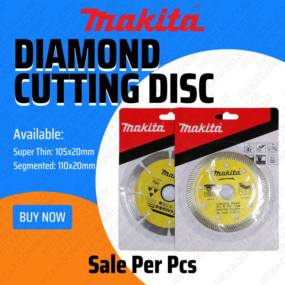 1Pcs Makita Diamond Cutting Wheel 4" Super Thin 105x1.1x20mm(16mm) or ...