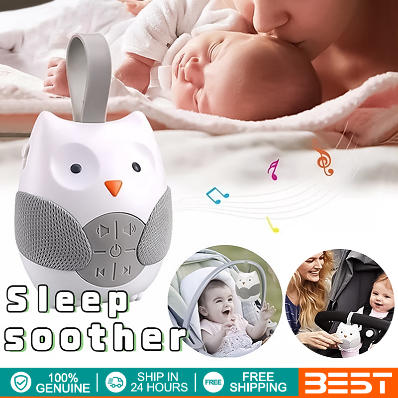 Owl Music Player Baby Sleep Helper Bedside Hanging Soothing Music ...
