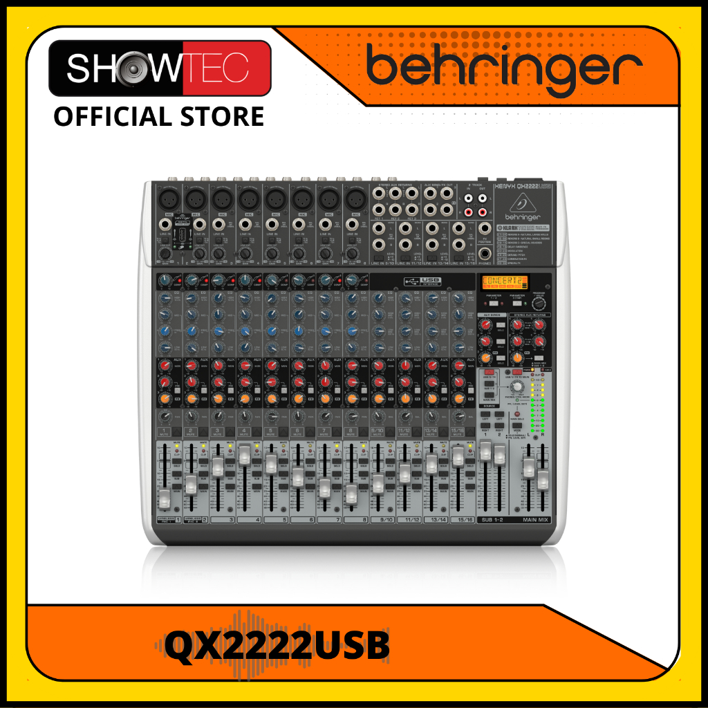 BEHRINGER XENYX QX2222USB | Shopee Philippines