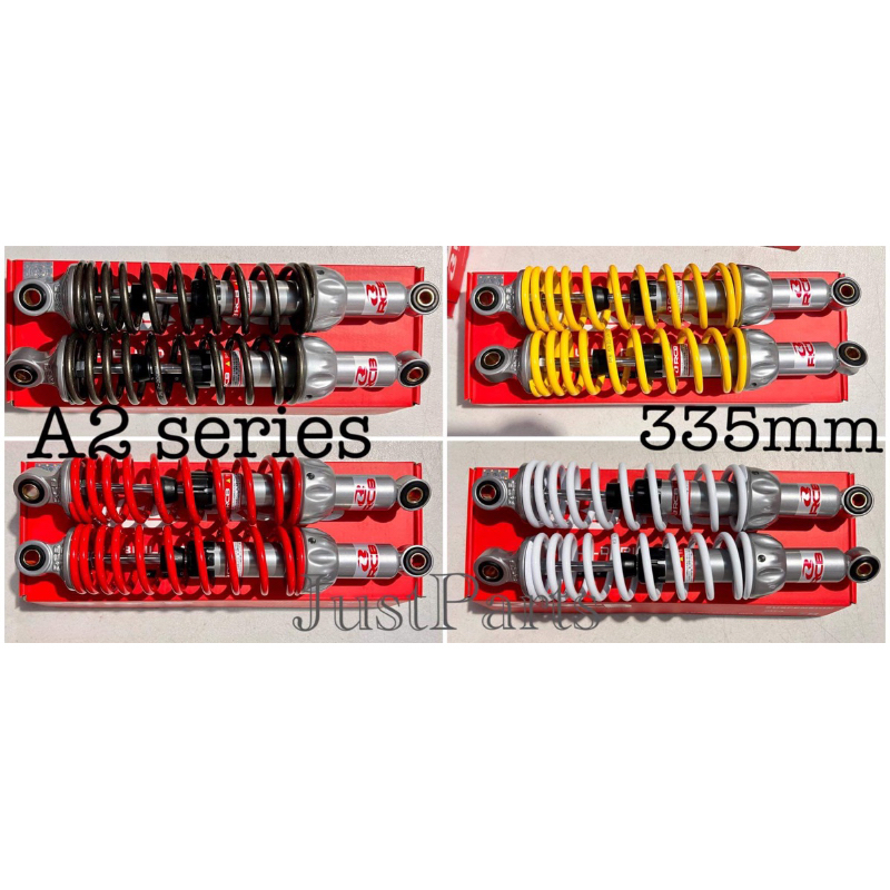 RCB Dual Shock A2 Series 335mm Xrm/Rs125/Gilas/Wave/Smash/Shogun ...