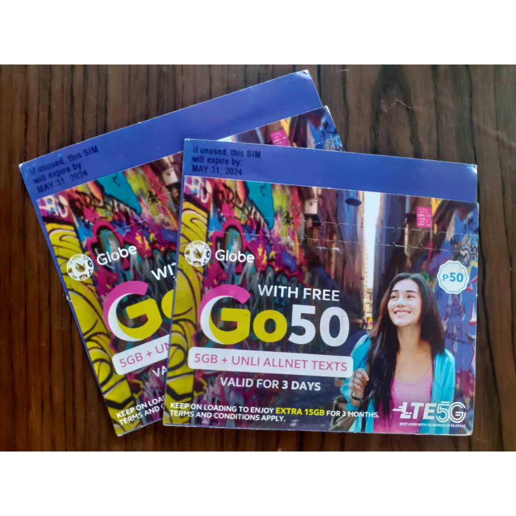 GLOBE LTE 5G SIM CARD | Shopee Philippines