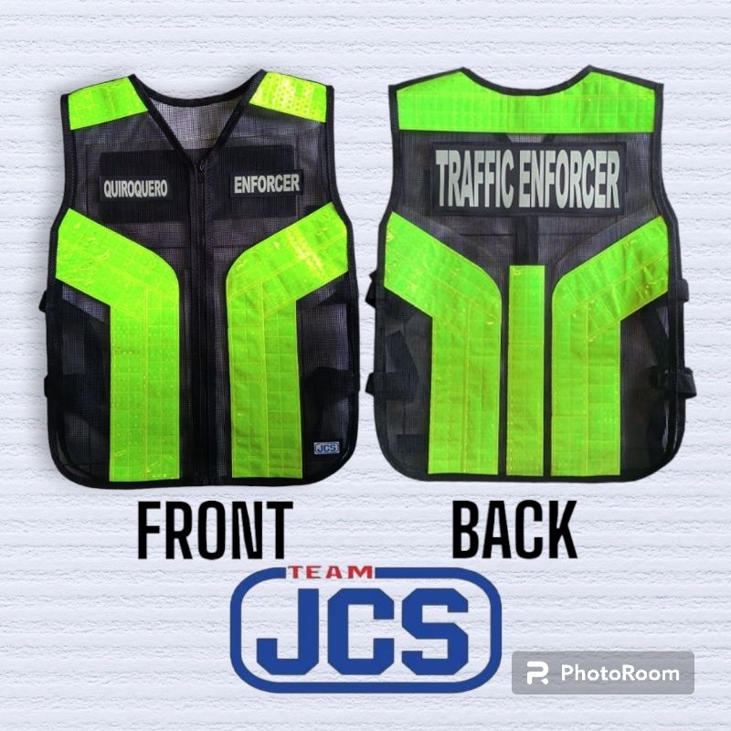 Traffic enforcer and Security guard reflectorized vest uniform With ...