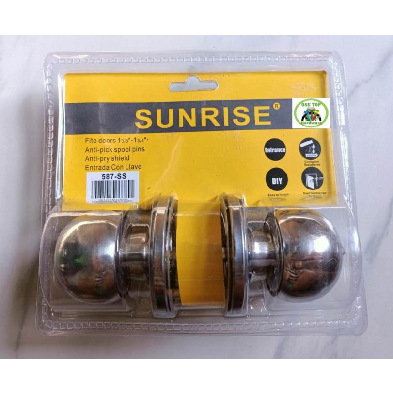 SUNRISE Door Knob (Model: 587-SS) | Shopee Philippines