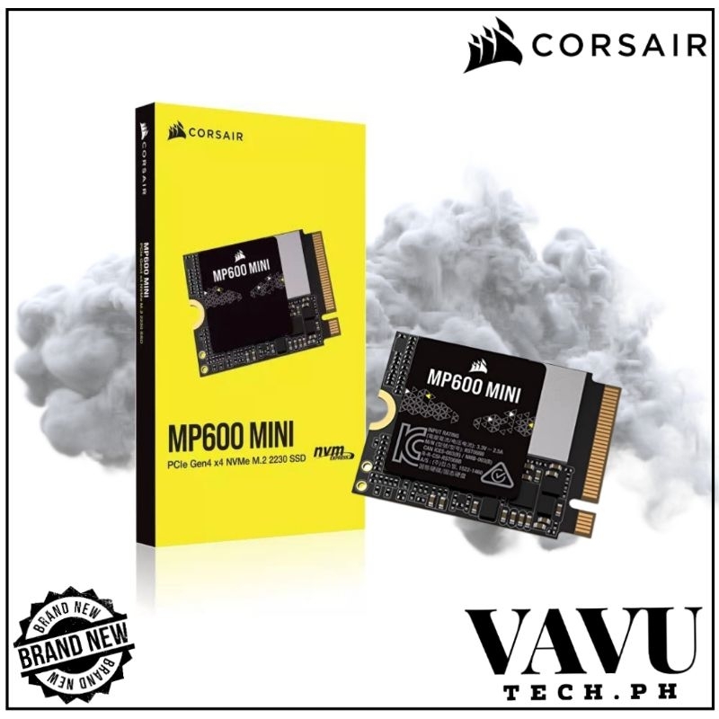 Corsair MP600 Mini 1TB Gen4 PCIe x4 NMVE M.2 2230 SSD (Steam Deck ...