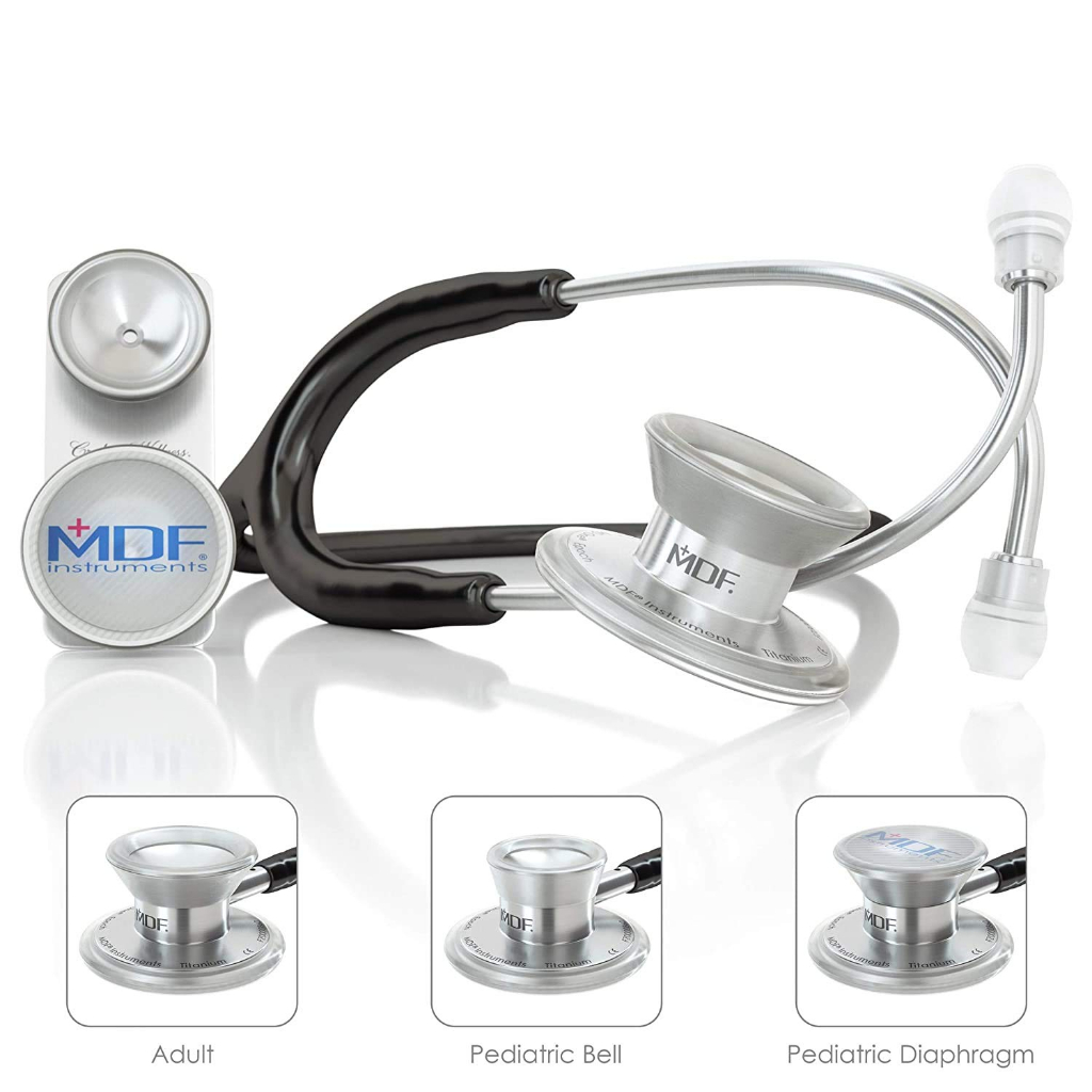 MDF MD One Epoch Titanium Stethoscope MDF777DT-11 (Black) | Shopee ...