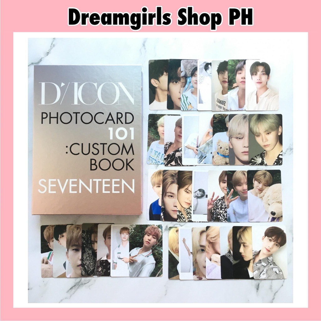 SEVENTEEN DICON Photocard 101 Tingi [Part 2] | Shopee Philippines