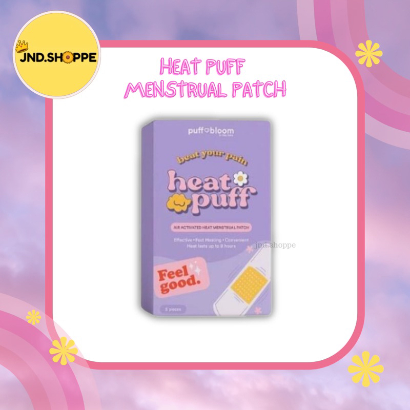Heat Puff Air Activated Menstrual Patch Puff & Bloom | Shopee Philippines