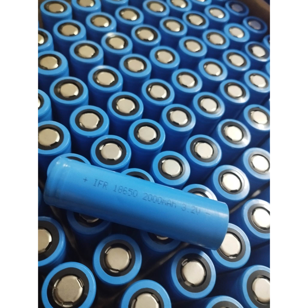50PCS 18650 Cylindrical Batttery - 1100mAh/1500mAh/2000mAh LFP ...
