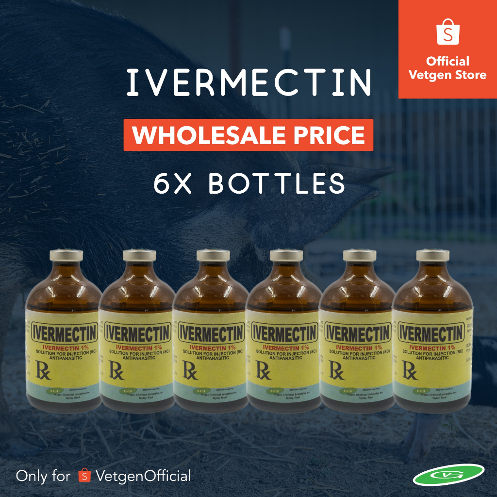 WHOLESALE Mectizan for Animals | 6 x 100ml | Injectable | Vet Product ...