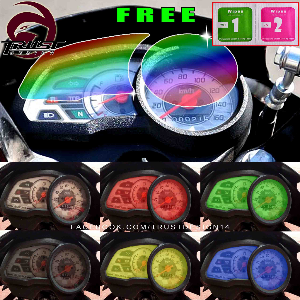 Raider J 115 / Crossover GET 1 FREE 1 Film Gauge Protector DSP | Shopee ...