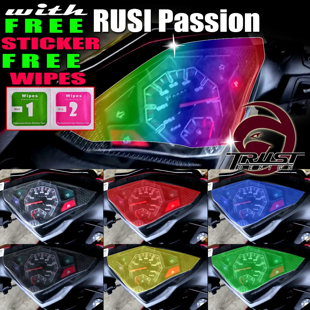 RUSI Passion 125 Gauge Protector | Shopee Philippines