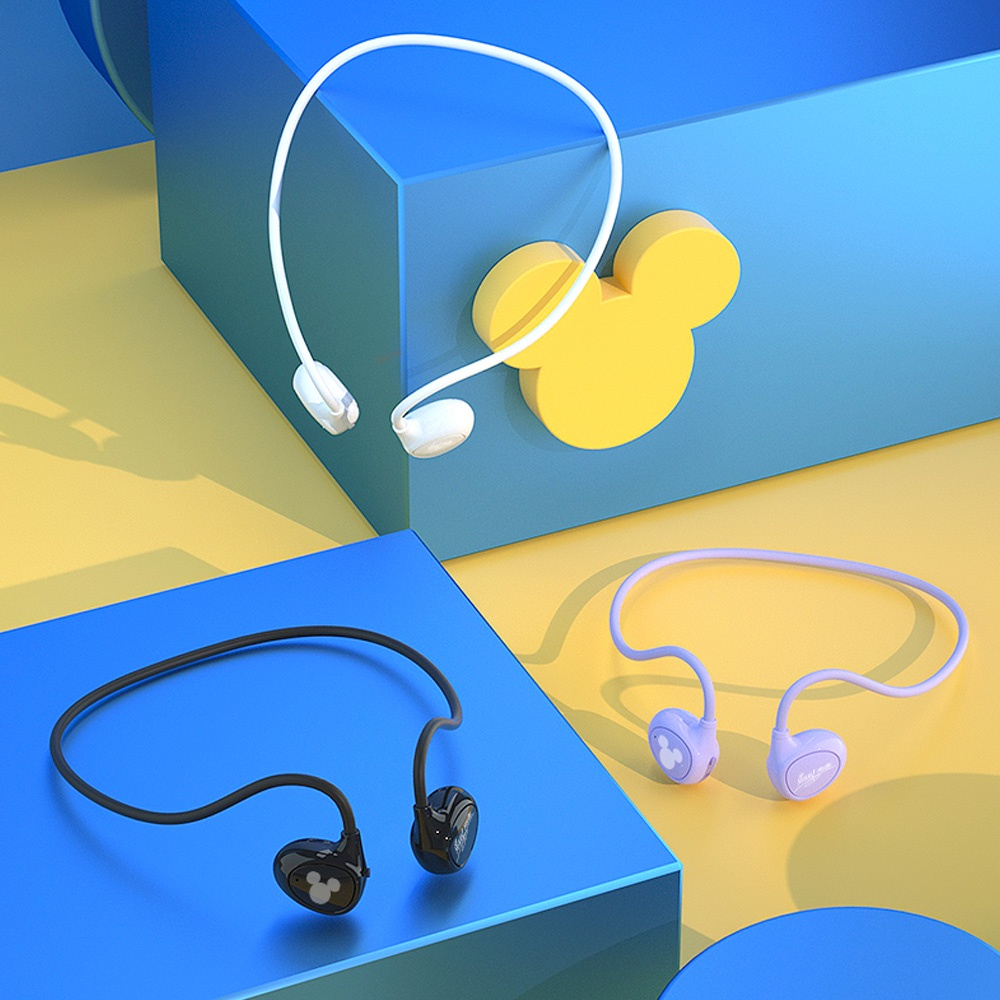 Disney LK09 Wireless Earphone Bluetooth Sports Headset for Kids Earbuds ...