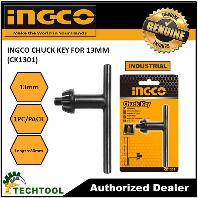 INGCO CHUCK KEY FOR 13MM (CK1301) | Shopee Philippines