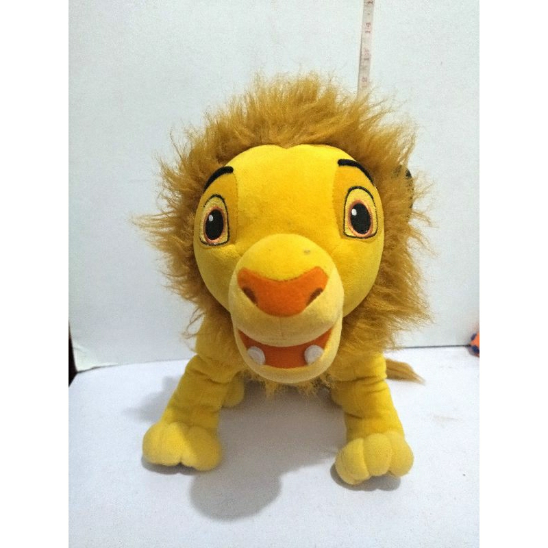 preloved Hasbro ready to roar 2003 Simba lion king plush toy | Shopee Philippines