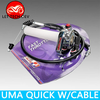 UMA RACING QUICK THROTTLE (UNIVERSAL CARB TYPE ONLY WITH CABLE) XRM ...