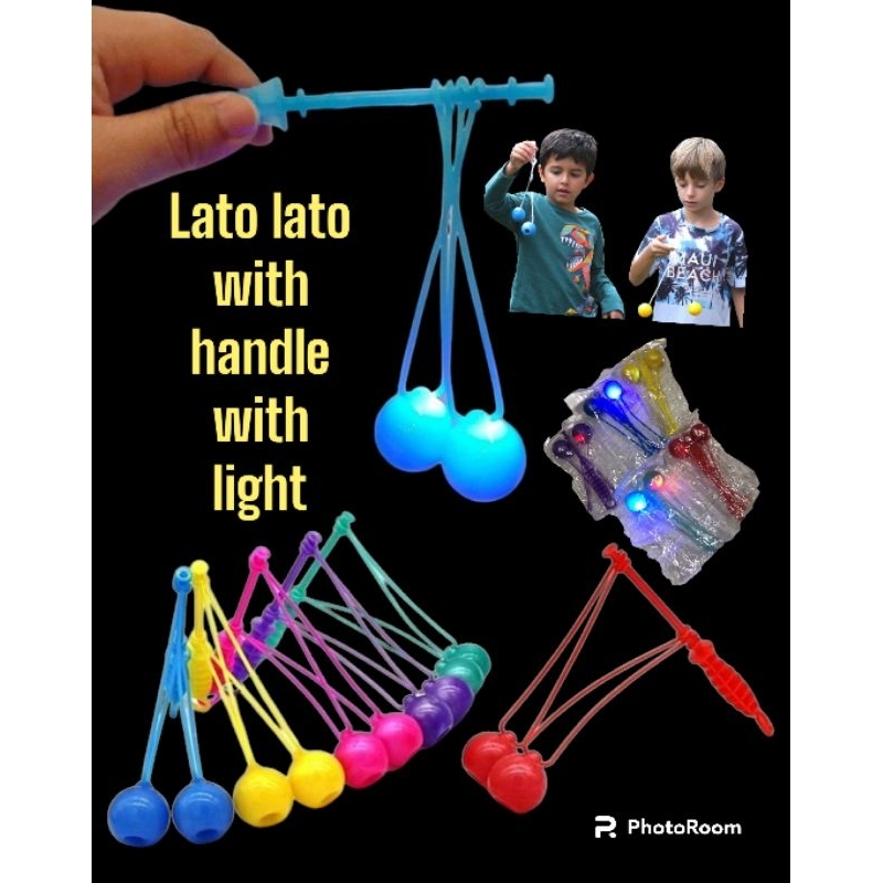 BIG SIZE lato lato with handle with light ready stock Tek tek old ...