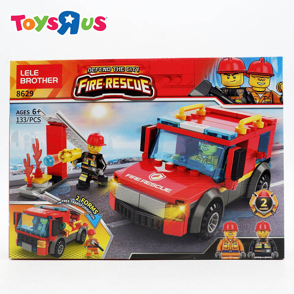 Lele Brother Building Blocks 8629 Fire Rescue (133pcs) | Shopee Philippines