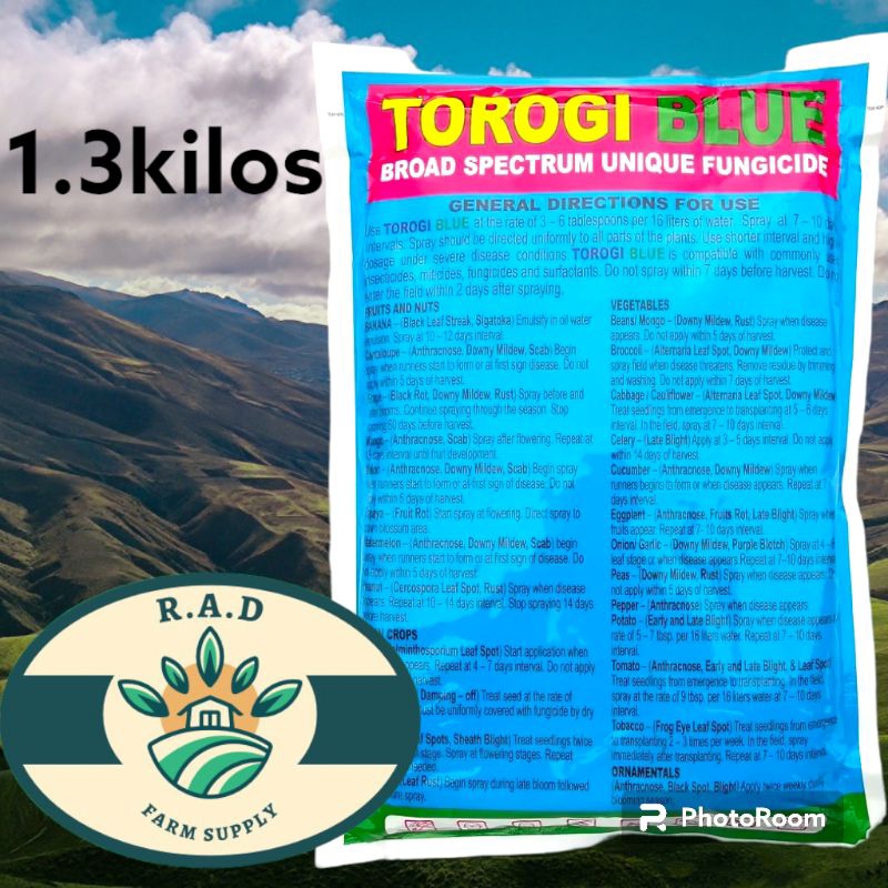 TOROGI BLUE FUNGICIDE 1.3 kilos | Shopee Philippines