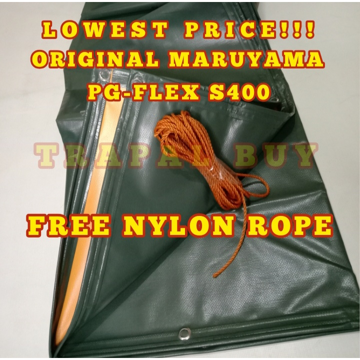 20ft x 40ft ORIGINAL MARUYAMA / RUBBERIZED CAN LAST UP TO 10 YEARS ...