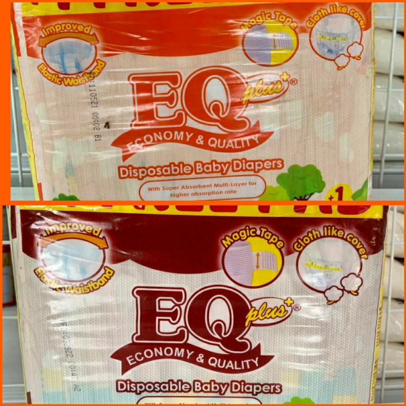 EQ Colors Disposable Baby Diapers (XL and XXL) | Shopee Philippines