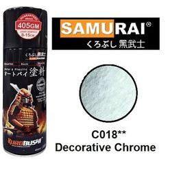 SAMURAI PAINT DECORATIVE CHROME C018 400ml | Shopee Philippines