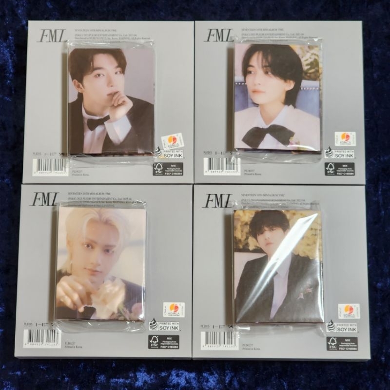 Seventeen FML Carat Version Official Album Binder No PC (The8 Woozi Jun) | Shopee Philippines