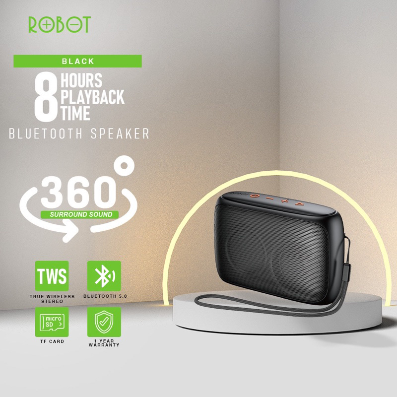 Robot RB110 TWS Portable Bluetooth Speaker | Shopee Philippines