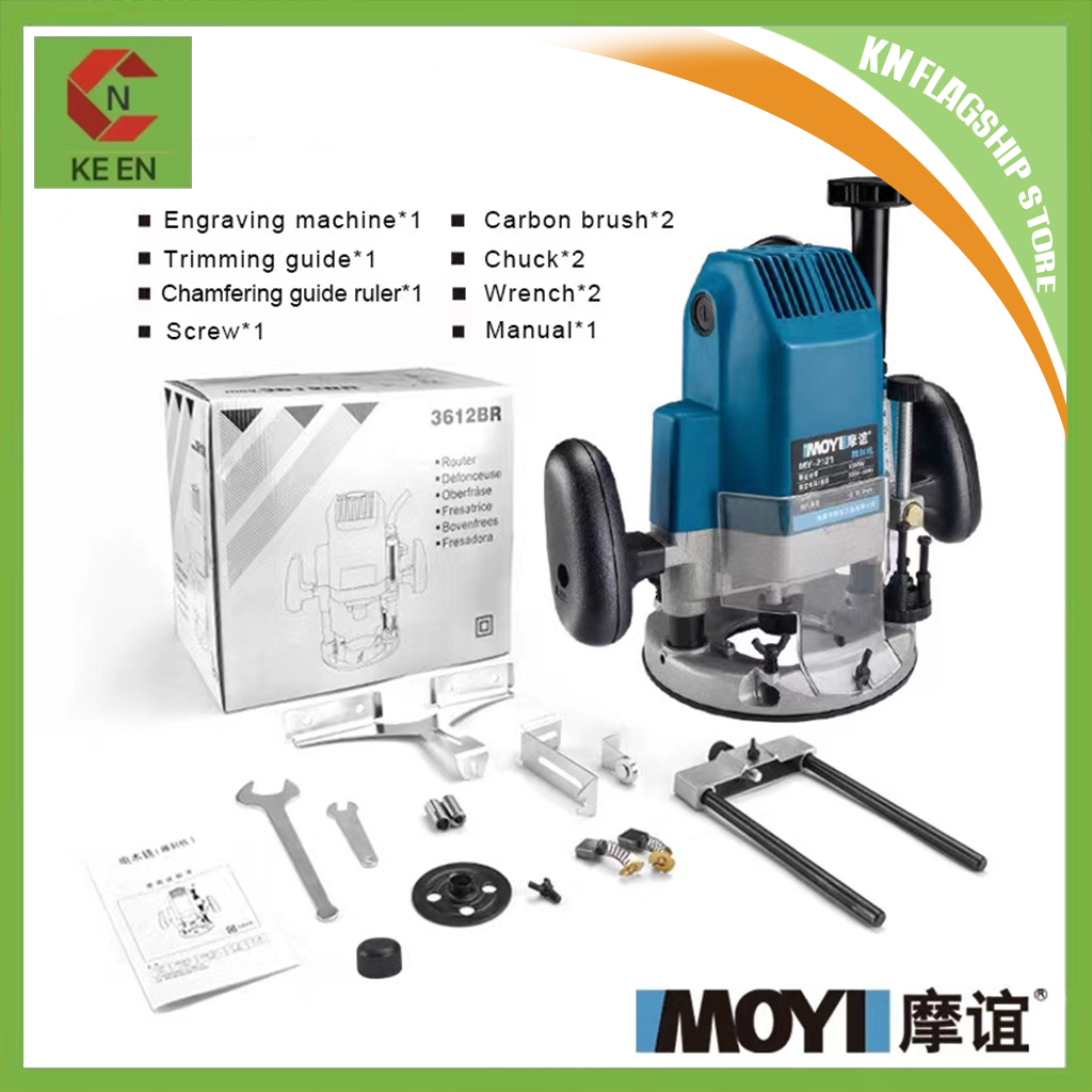 KE Planer Carpenter Carpentry Tools Set Original Wood Router Power ...