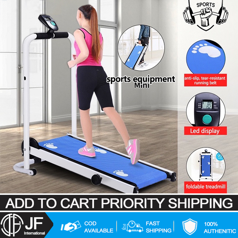 Treadmill Multifunctional Manual Treadmill, Foldable Walking Machine ...