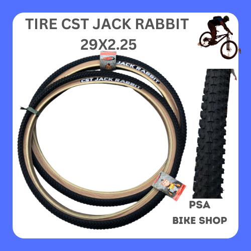 ORIGINAL TIRE CST JACK RABBIT 29x2.25 coffee wall pair | Shopee Philippines