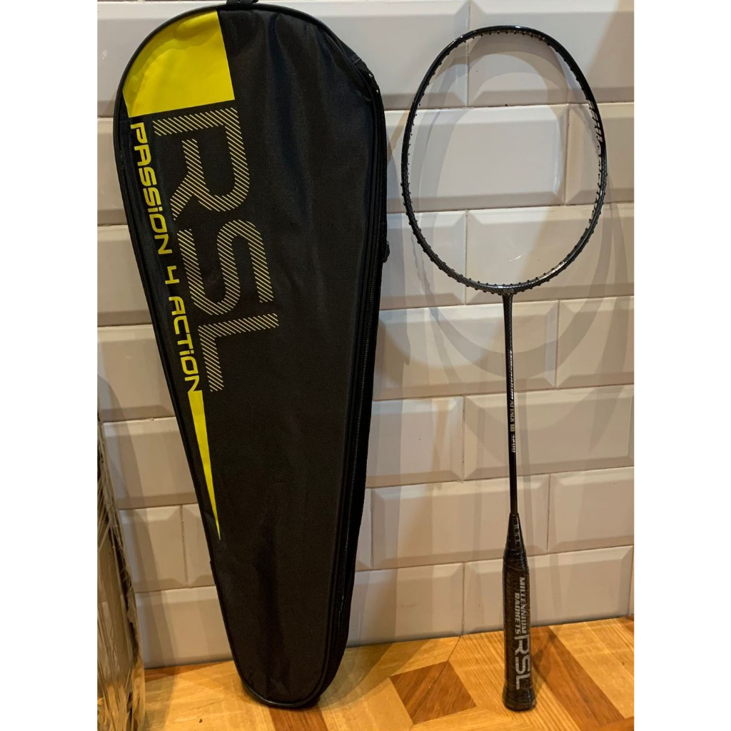 RSL Millennium Attack TI 3200 Titanium Graphite Badminton Racket with ...