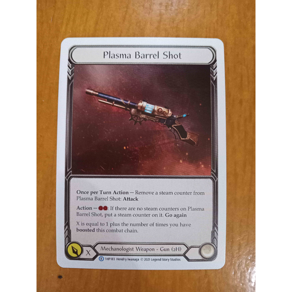 FAB Flesh and Blood TCG: Plasma Barrel Shot History Pack Vol 1 ...