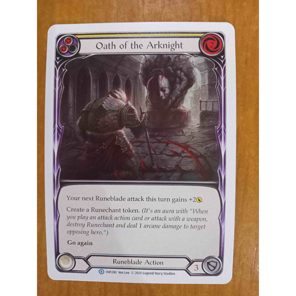 FAB Flesh and Blood TCG: Oath of the Arknight History Pack Vol 1 ...